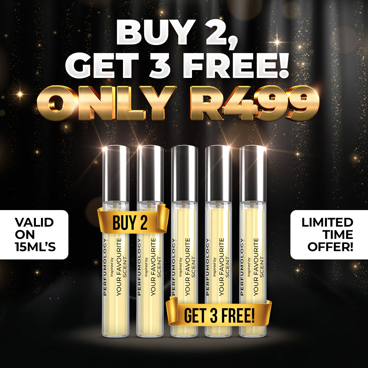 5 x 15ml Bundle: Buy 2, Get 3 FREE! | Perfumology
